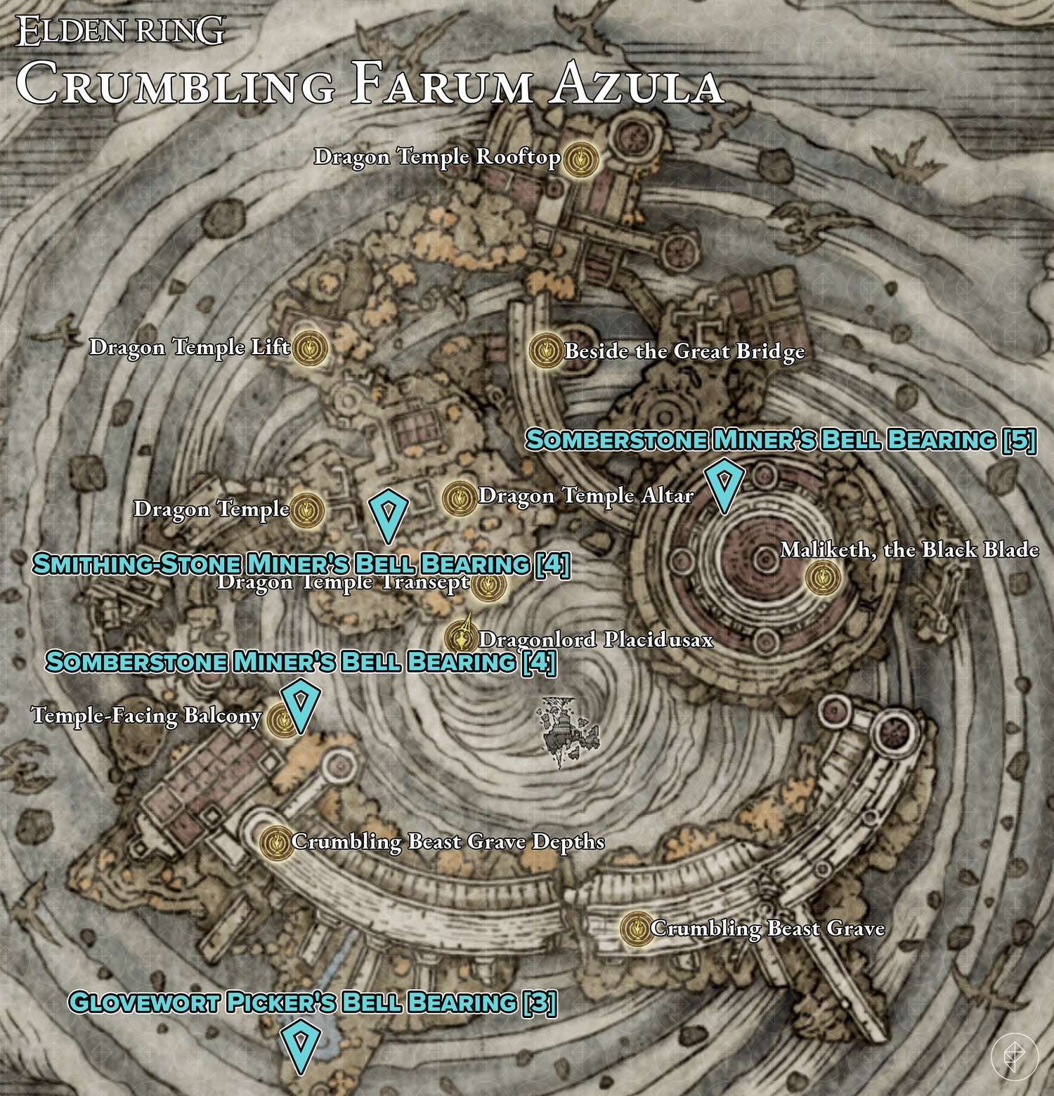 All bell bearing locations in Elden Ring