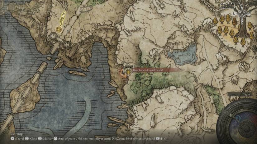 Raya Lucaria Crystal Tunnel location and boss guide