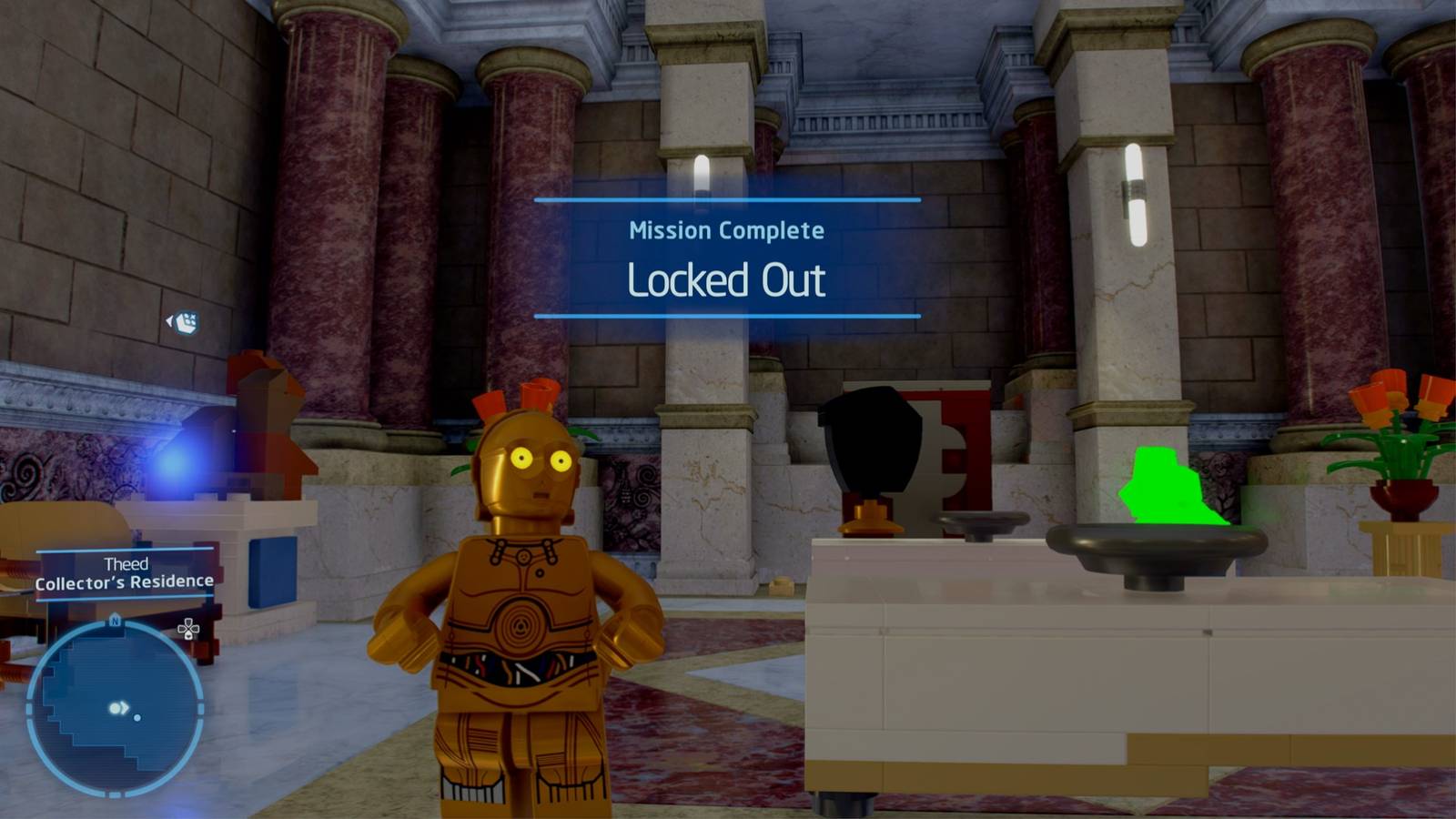 lego star wars enter code