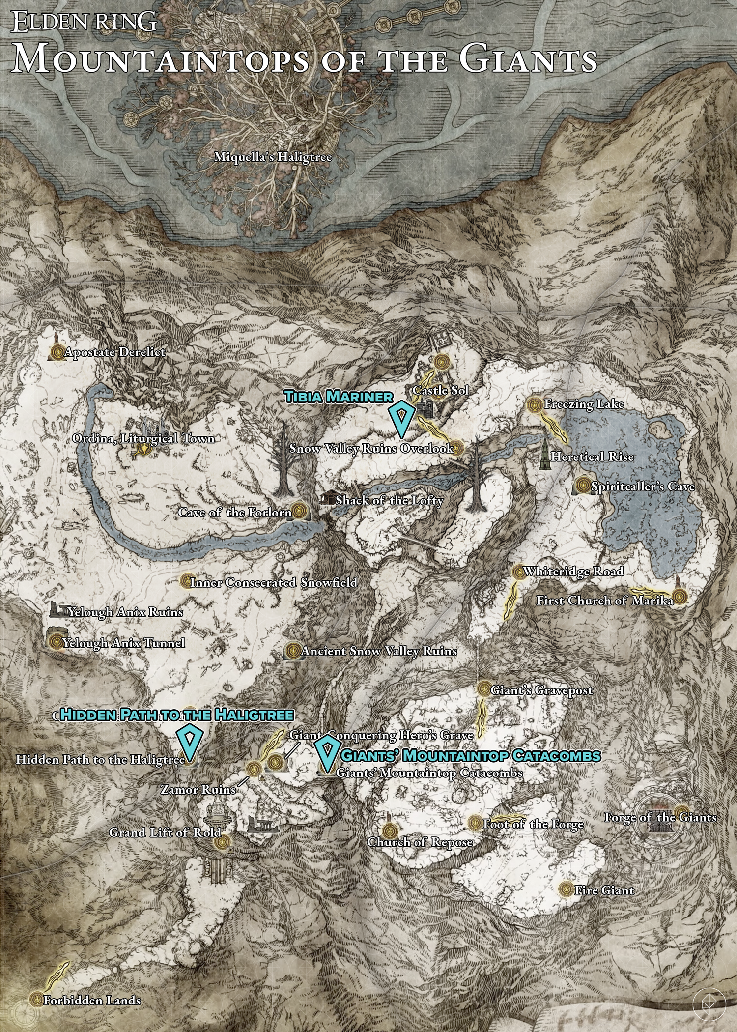 Deathroot location maps in Elden Ring