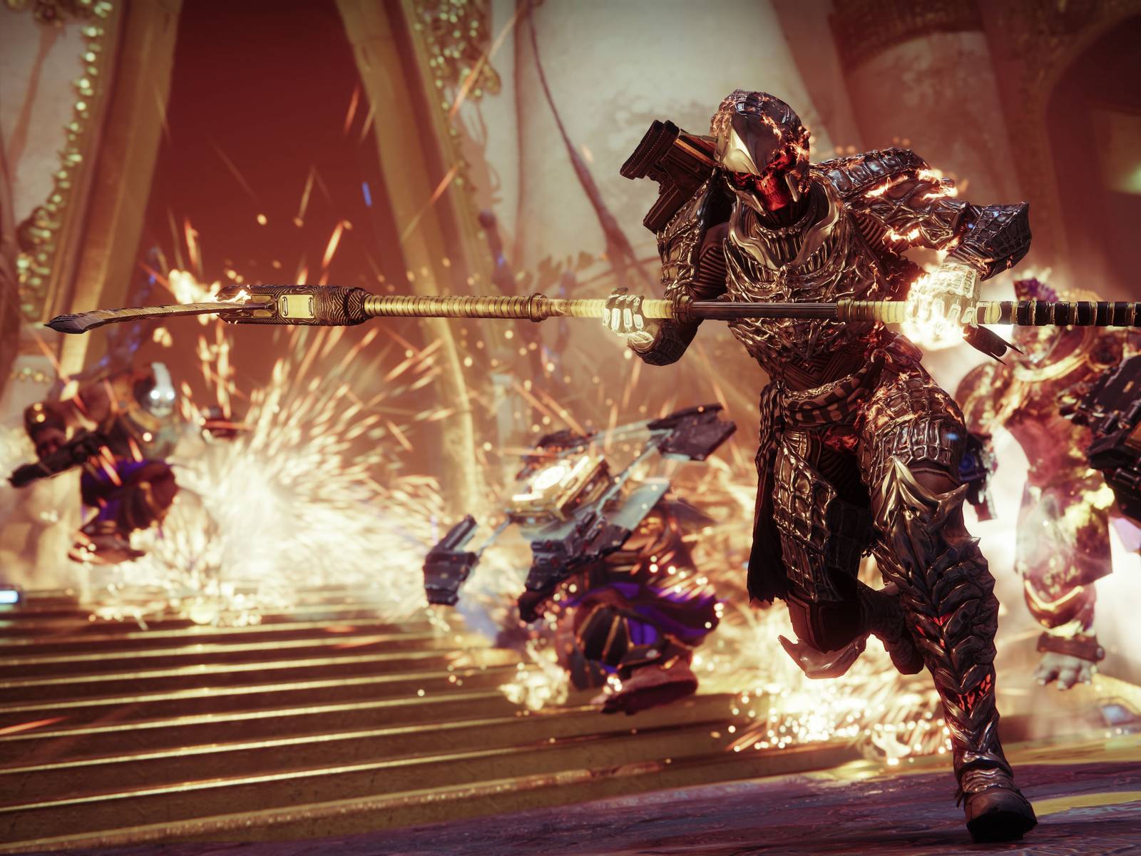 round shielded invaders