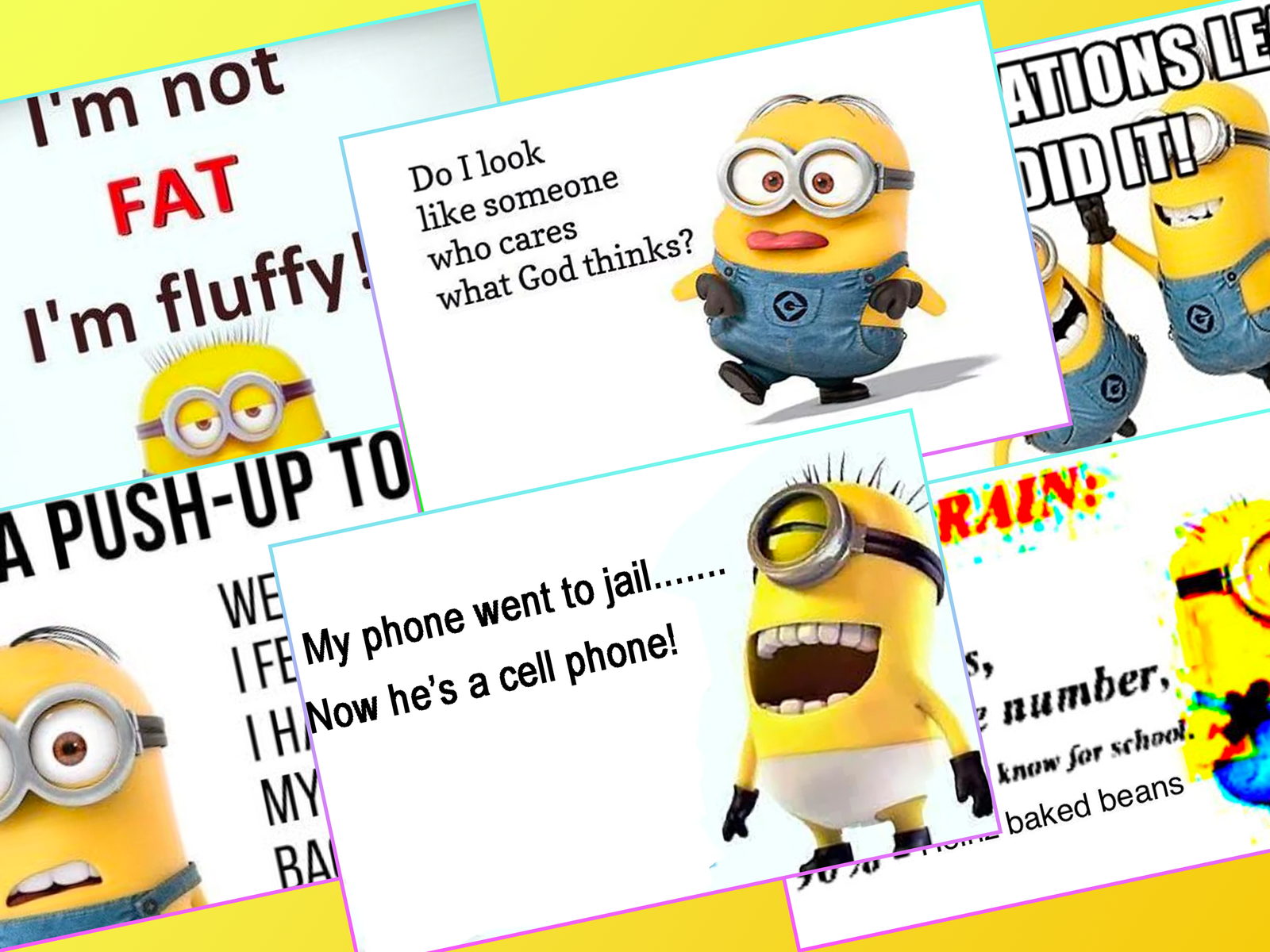 Minion Not Amused Meme