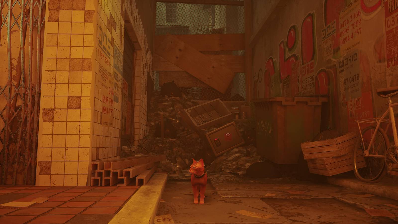 Stray: How to open the safe in The Slums guide