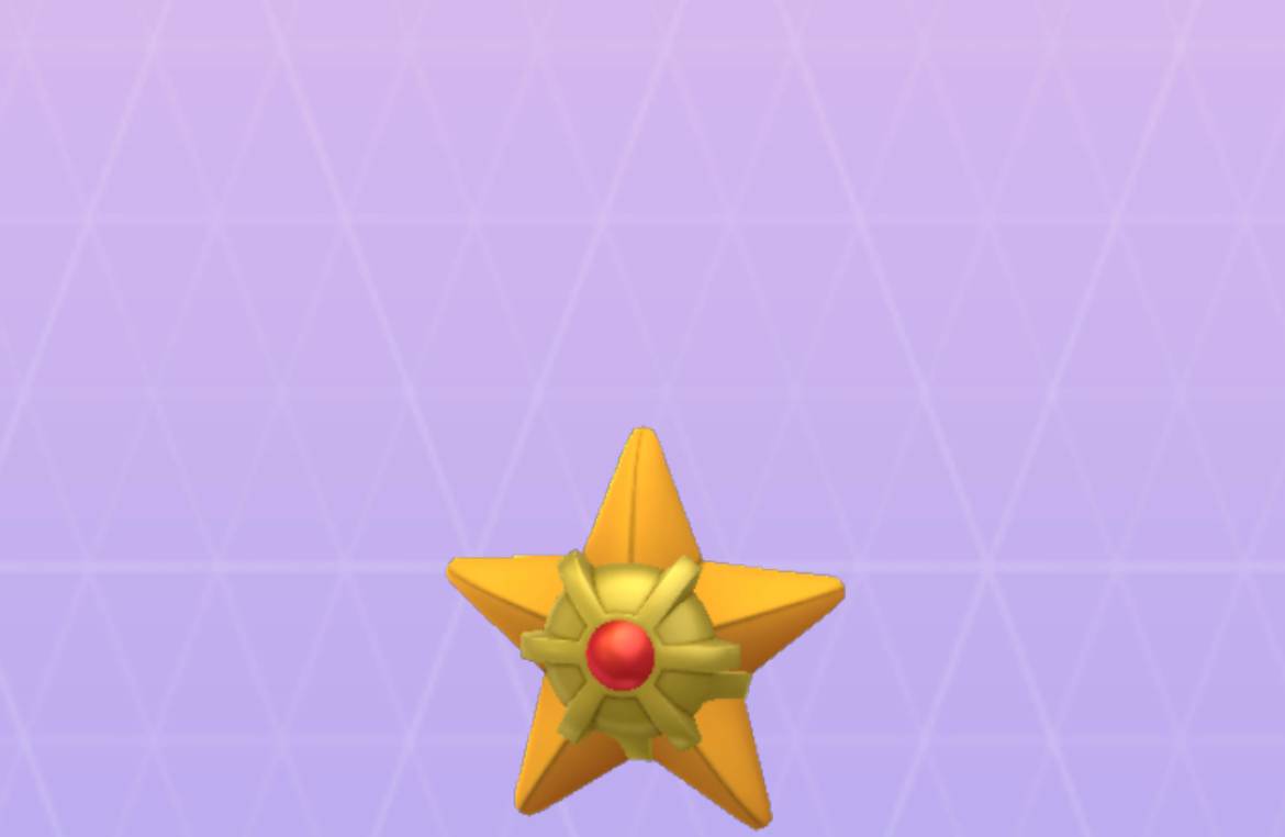 Can Staryu be Shiny in Pokémon Go?