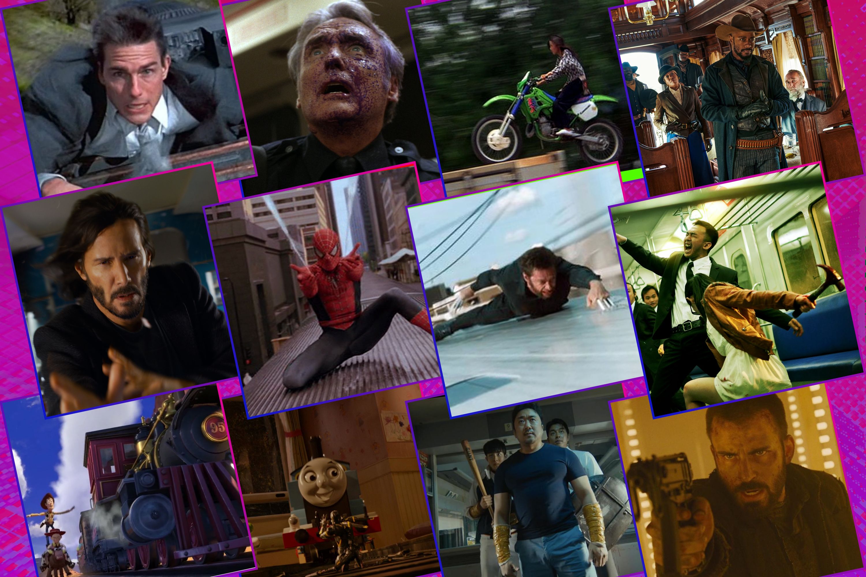 The best action scenes on trains to watch to get ready for Bullet Train