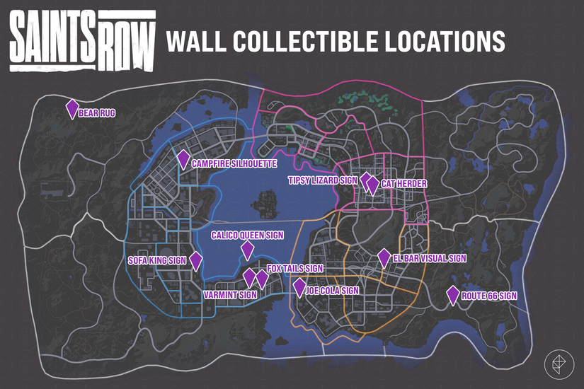 Every Saints Row collectible location