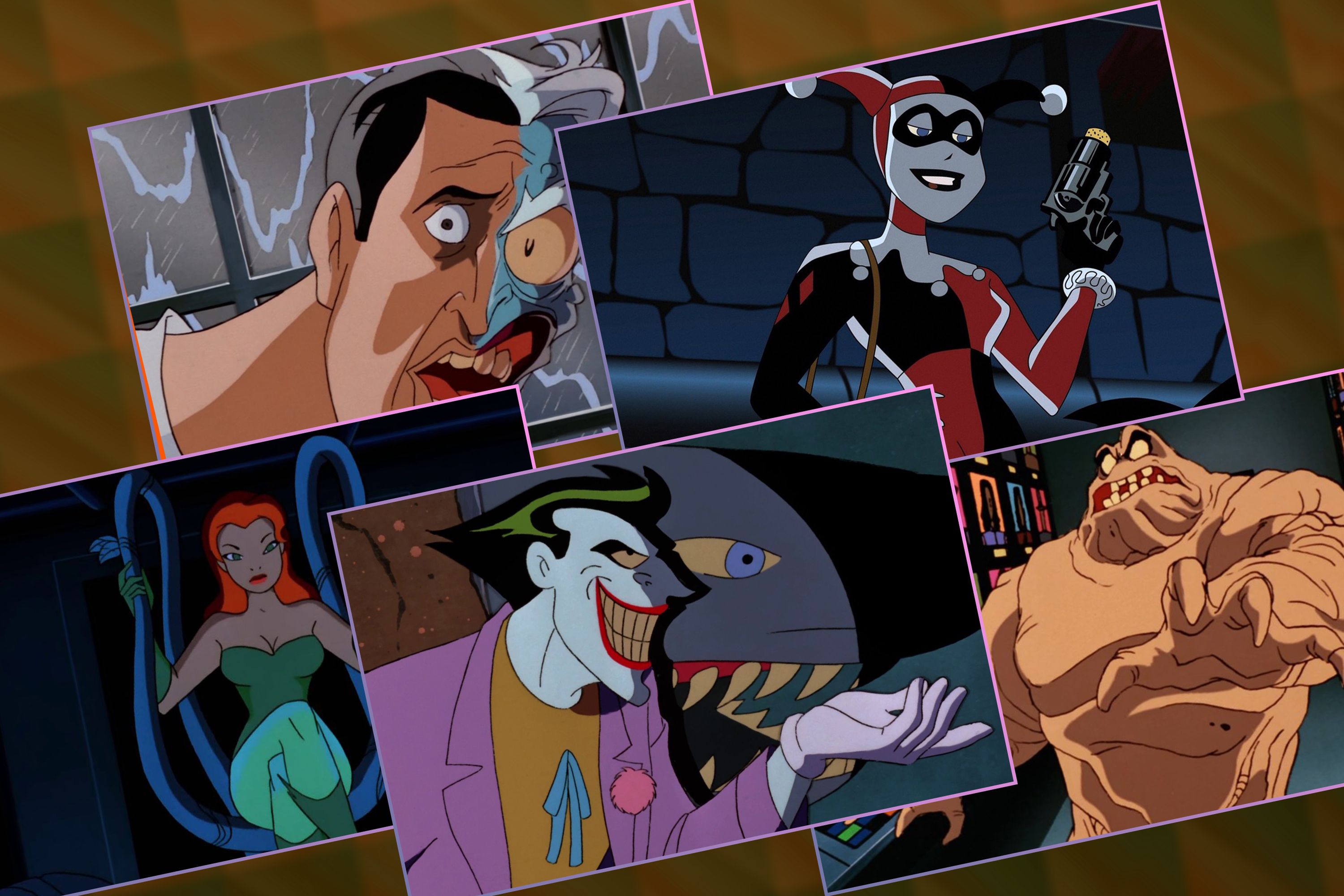 different animated jokers