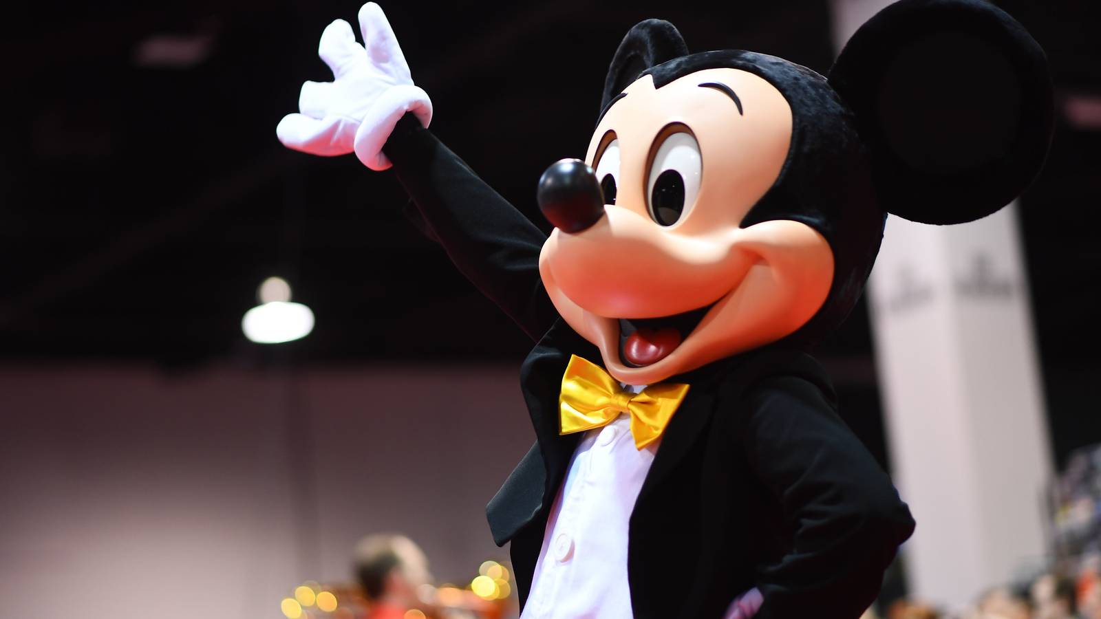 The original Mickey Mouse was an actual mouse