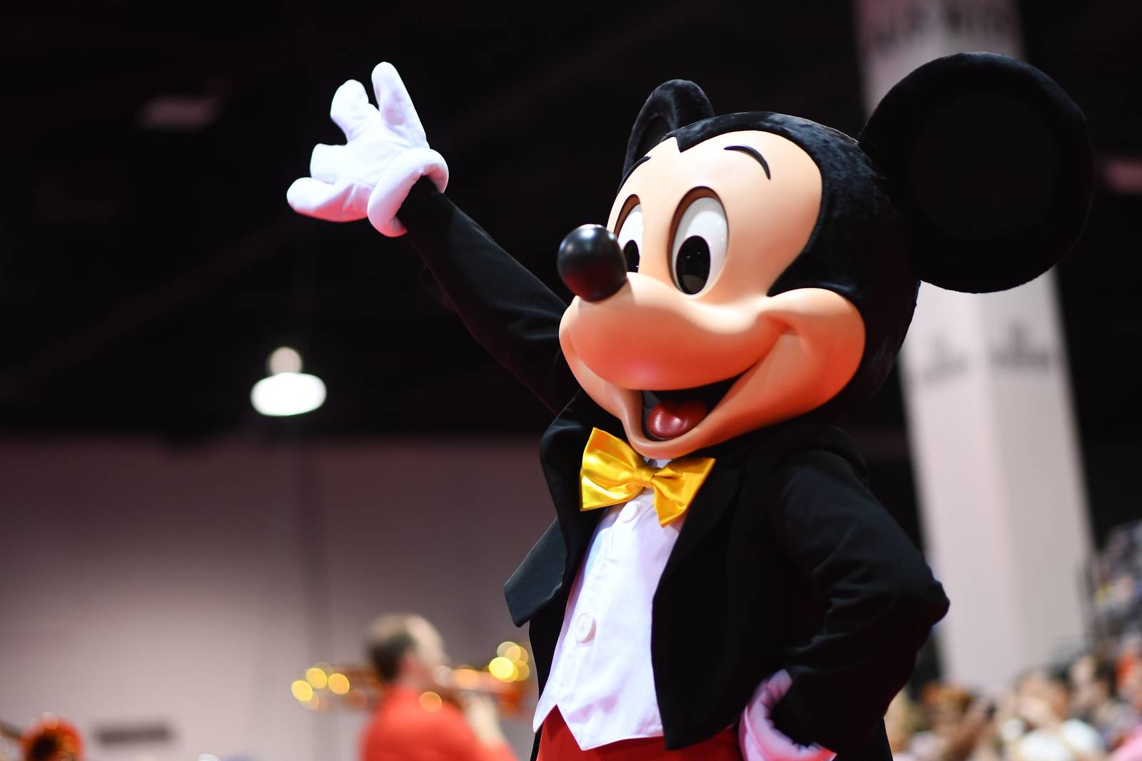 The original Mickey Mouse was an actual mouse