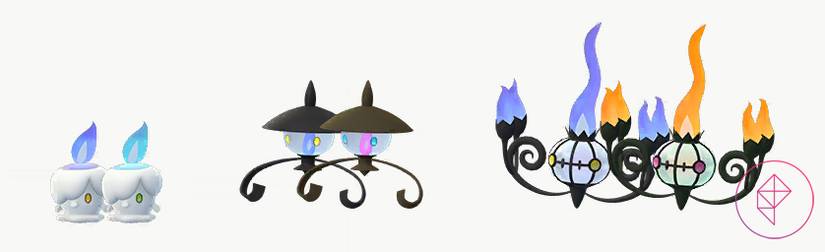 chandelure evolution level