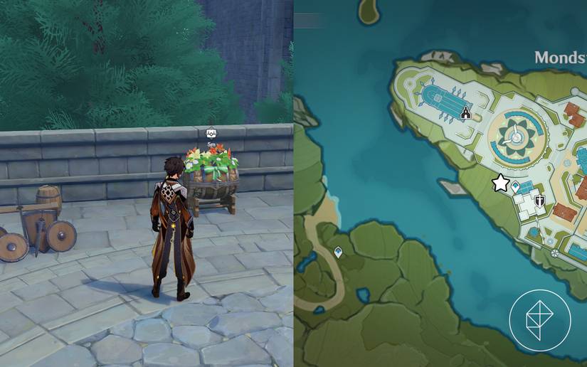 Genshin Impact Fecund Hamper chest locations