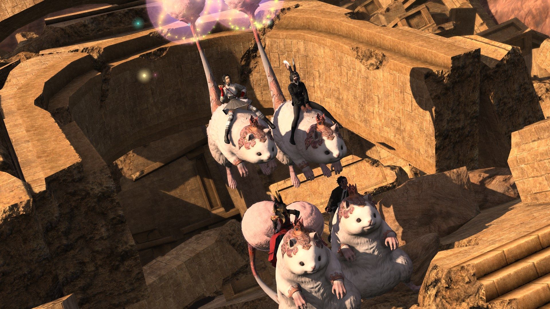 All the Sil’dihn Subterrane Variant Dungeon routes in FFXIV