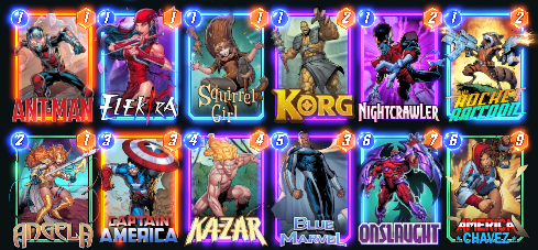 overdrive marvel snap deck
