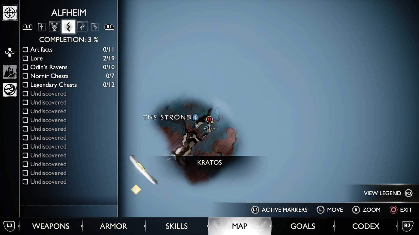 God of War Ragnarok Alfheim collectibles guide