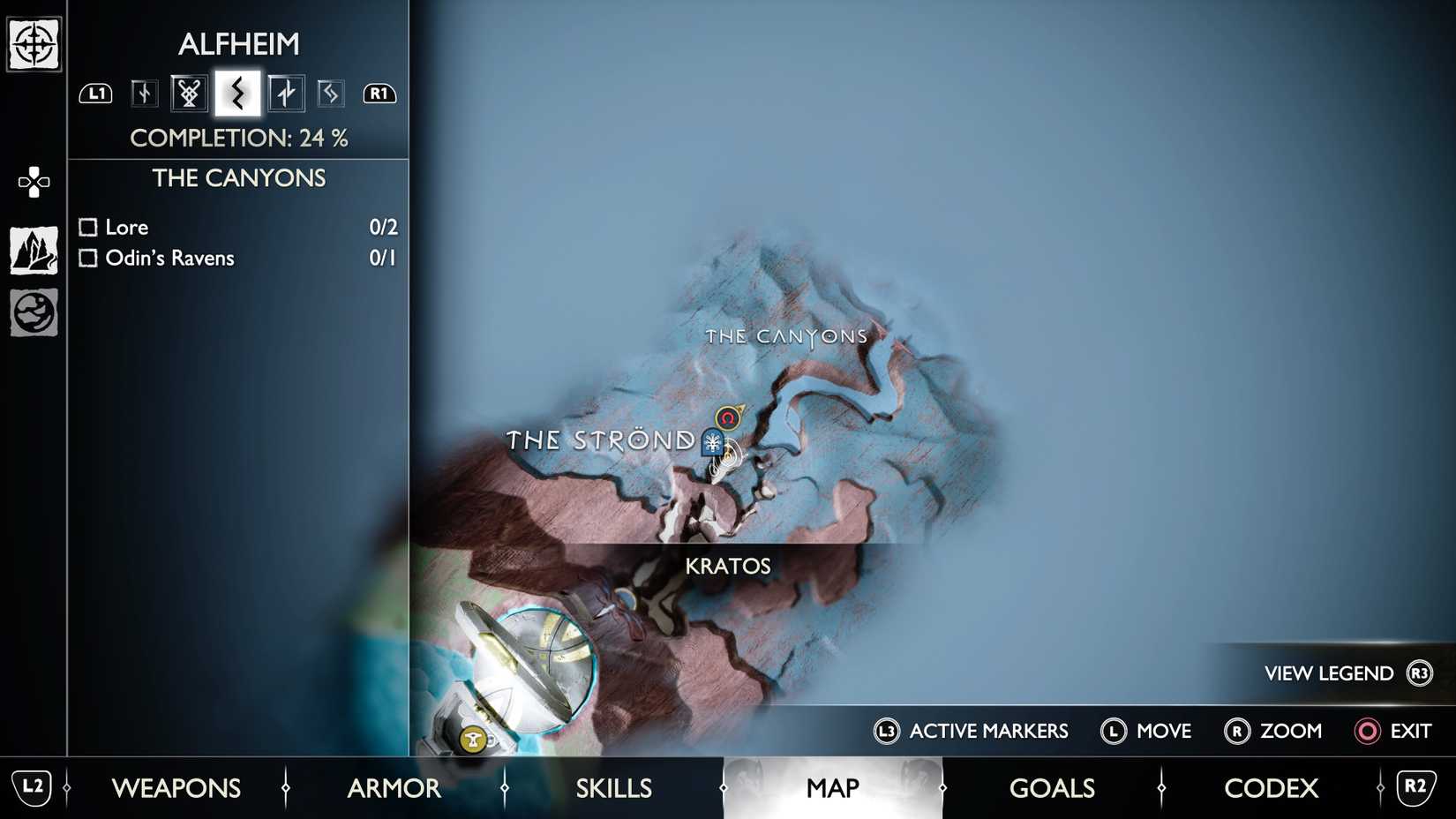 God of War Ragnarok Alfheim collectibles guide