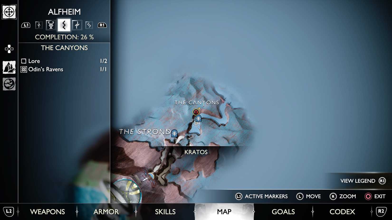 God of War Ragnarok Alfheim collectibles guide