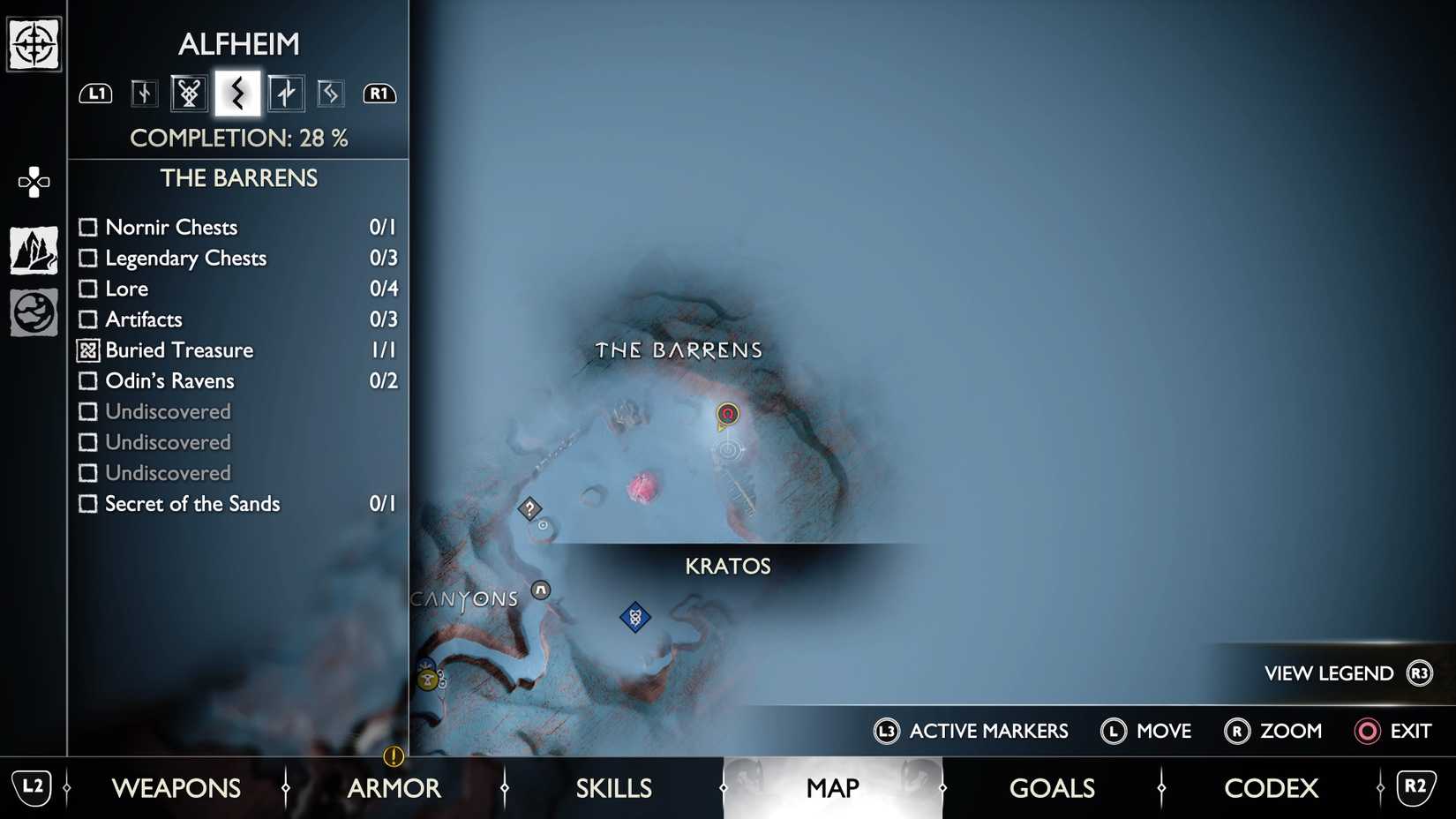 God of War Ragnarok Alfheim collectibles guide