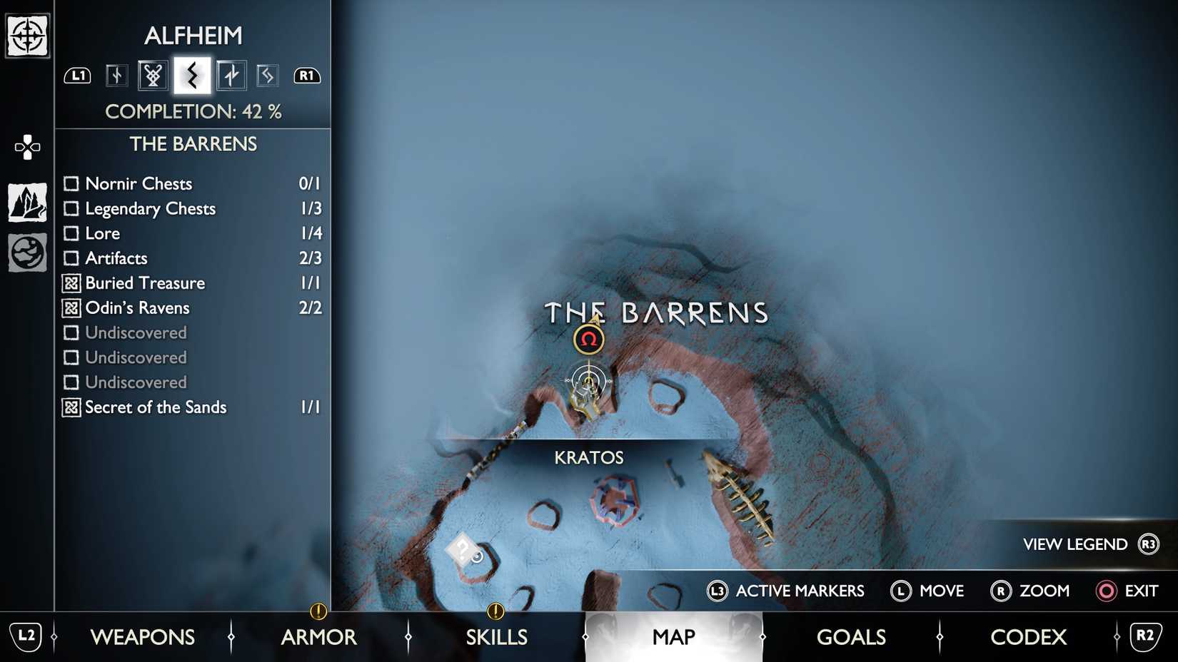 God of War Ragnarok Alfheim collectibles guide