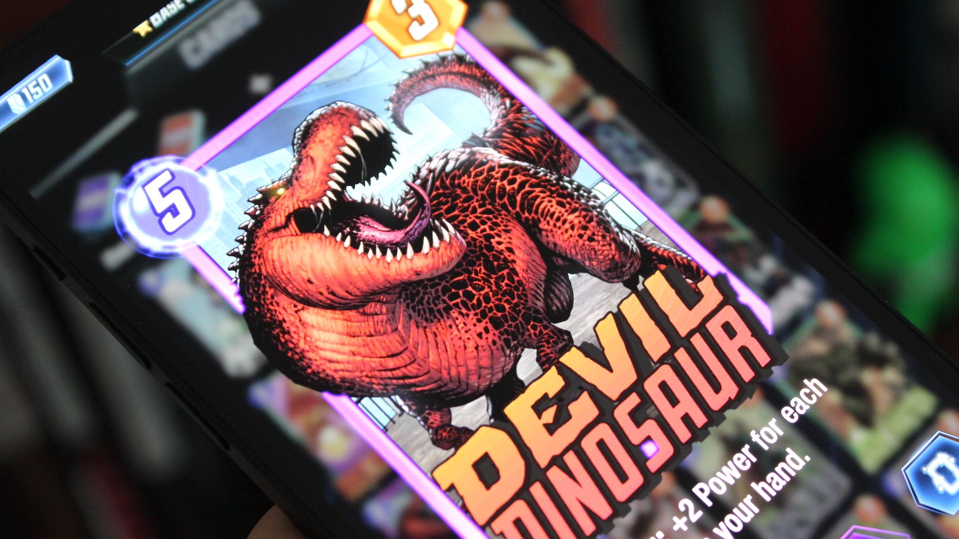 Marvel Snap has one huge problem: No one asks me about Devil Dinosaur