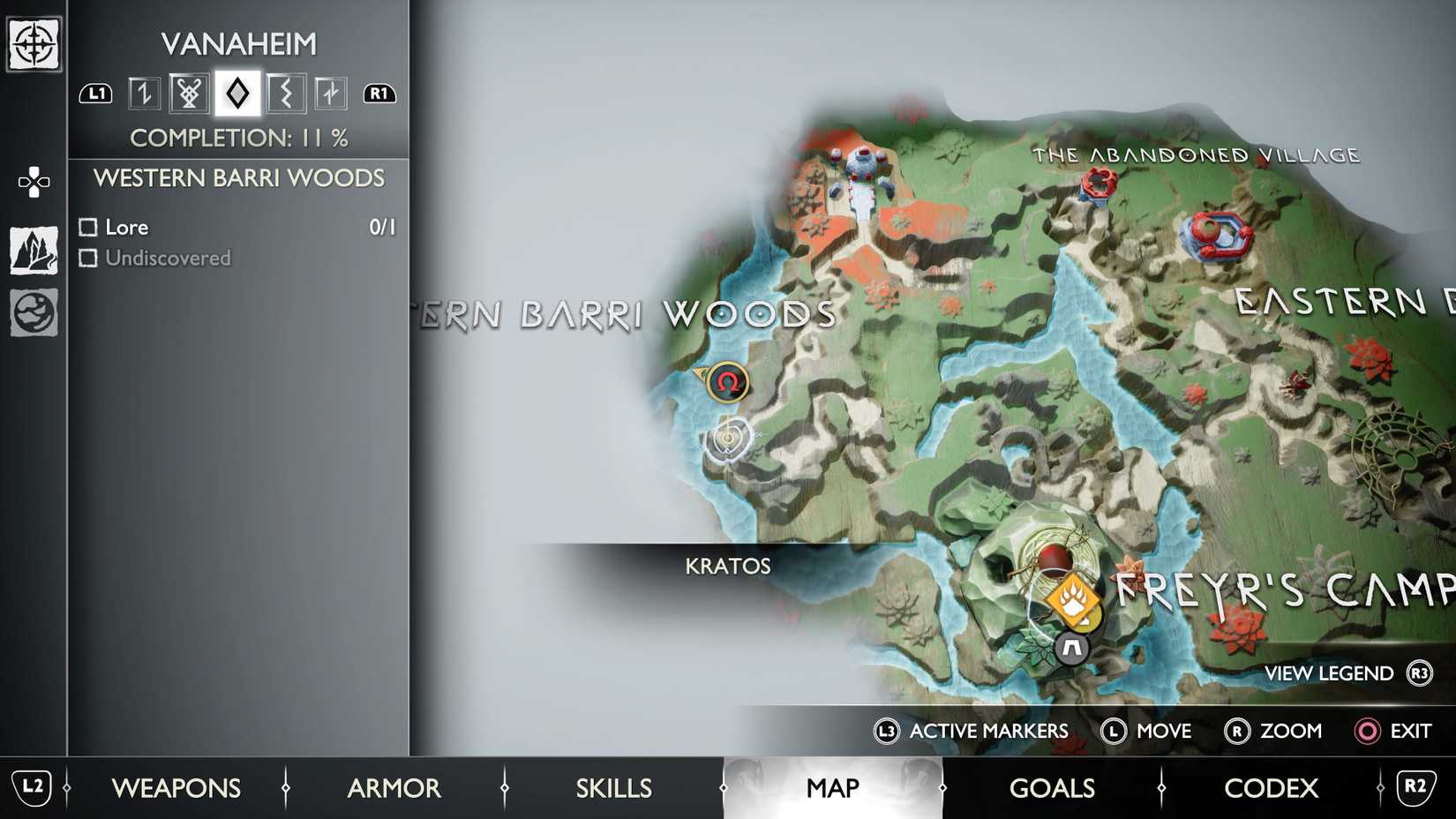 God of War Ragnarok Vanaheim collectibles guide