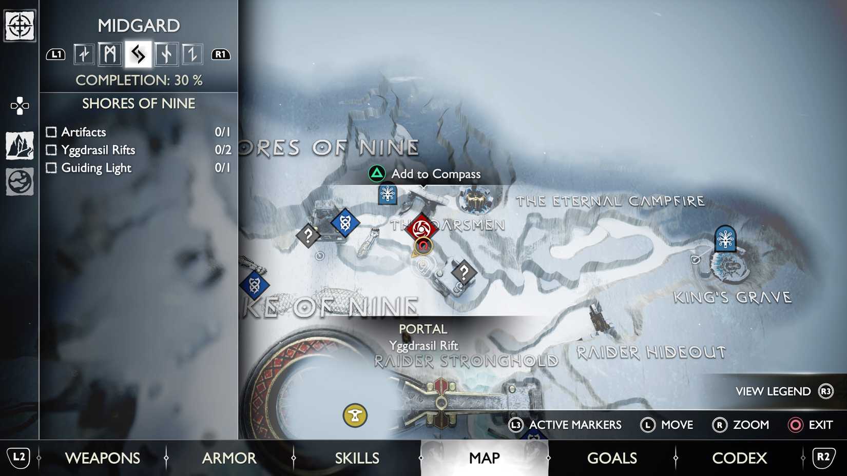 God of War Ragnarok Midgard artifacts, collectibles and Odin’s Ravens