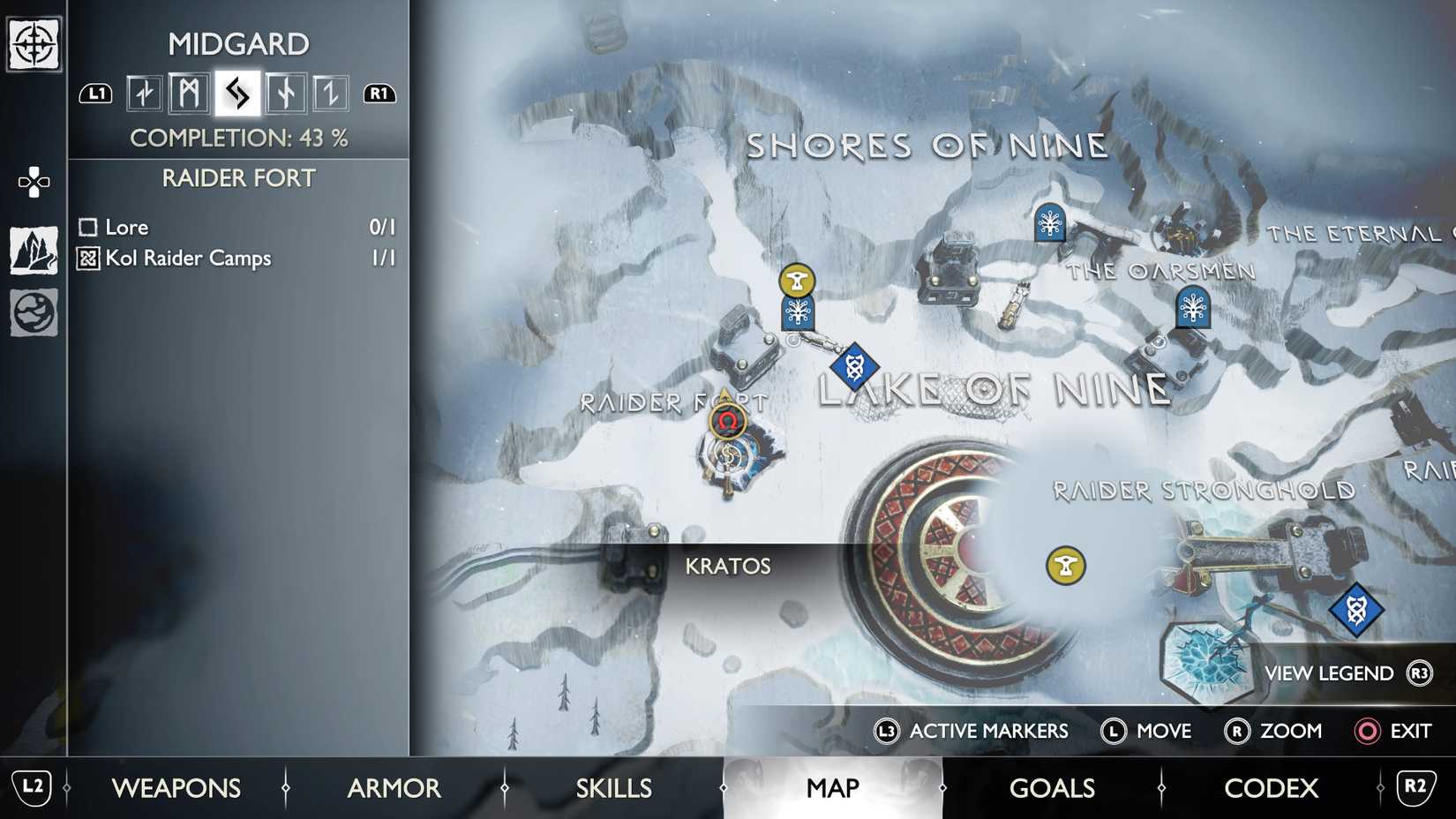 God of War Ragnarok Midgard artifacts, collectibles and Odin’s Ravens