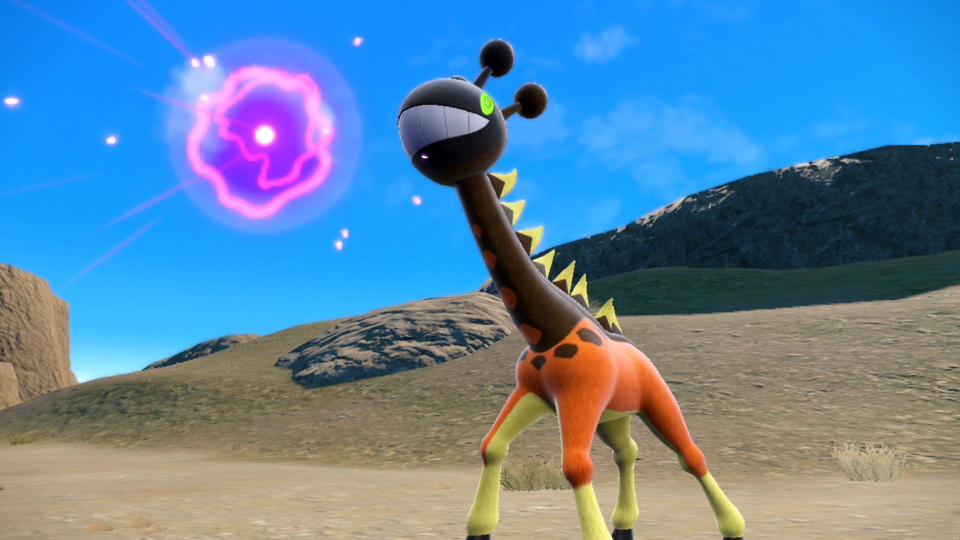 girafarig evolution level violet