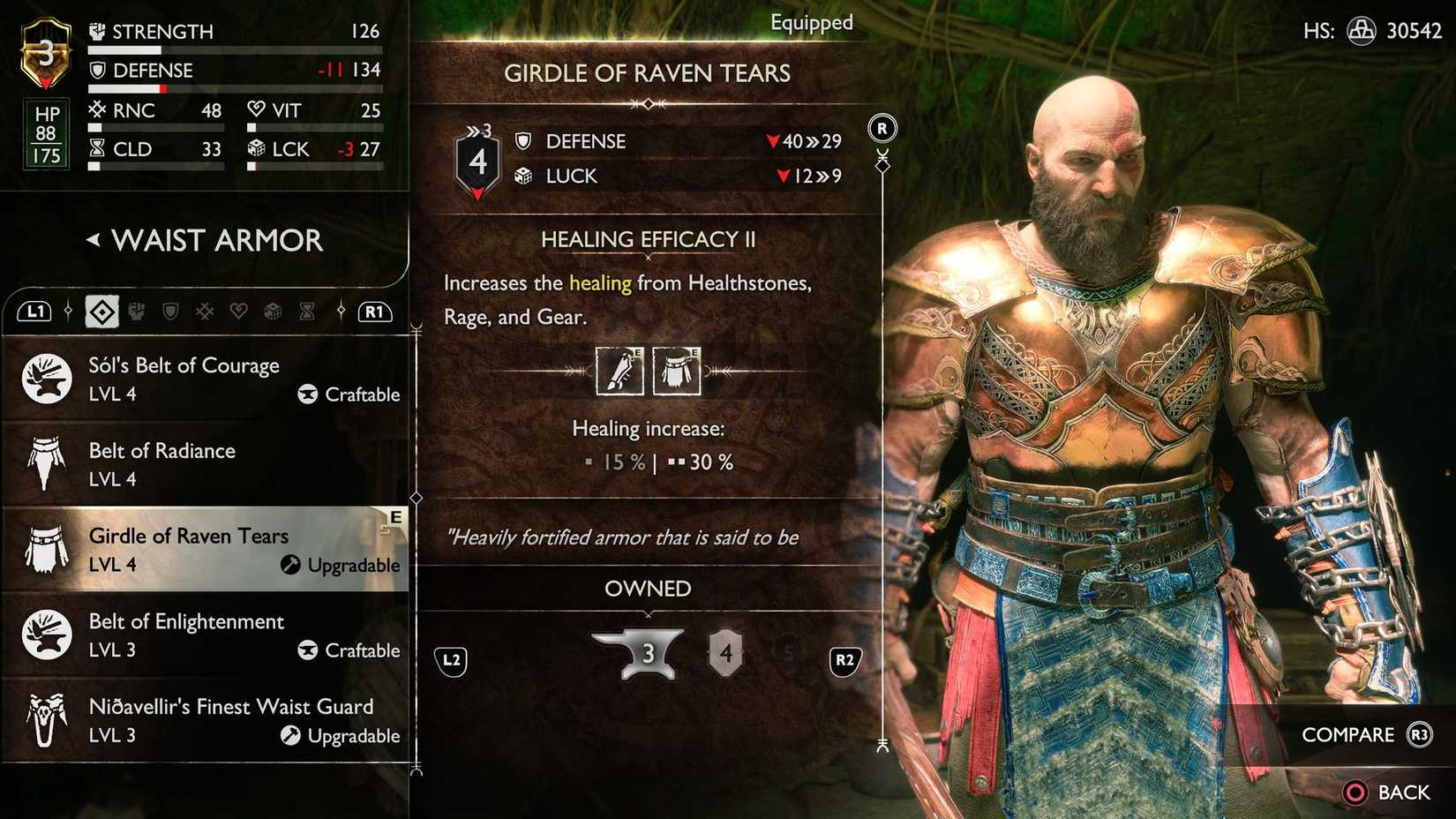 God of War Ragnarok best armor builds and their locations