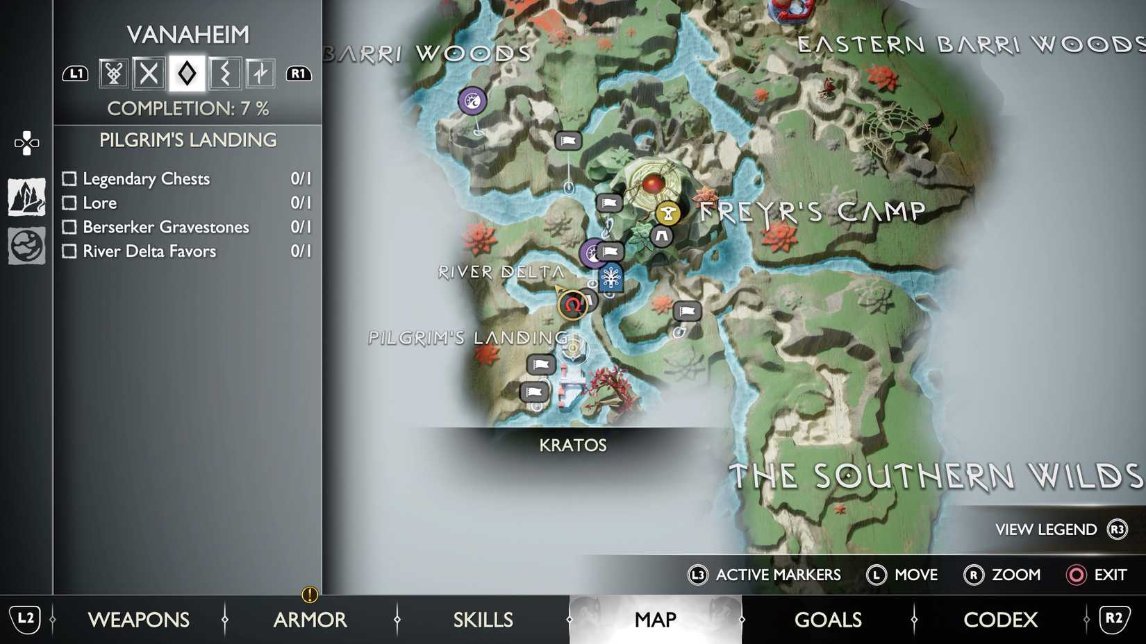 God of War Ragnarok Vanaheim collectibles guide