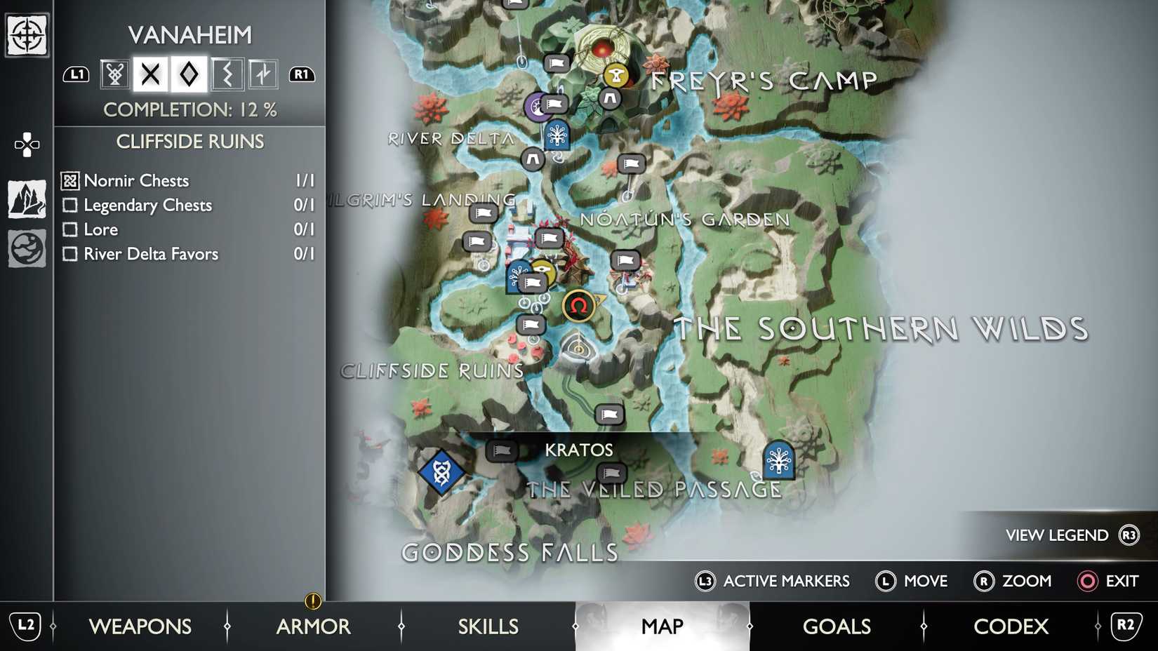 God of War Ragnarok Vanaheim collectibles guide