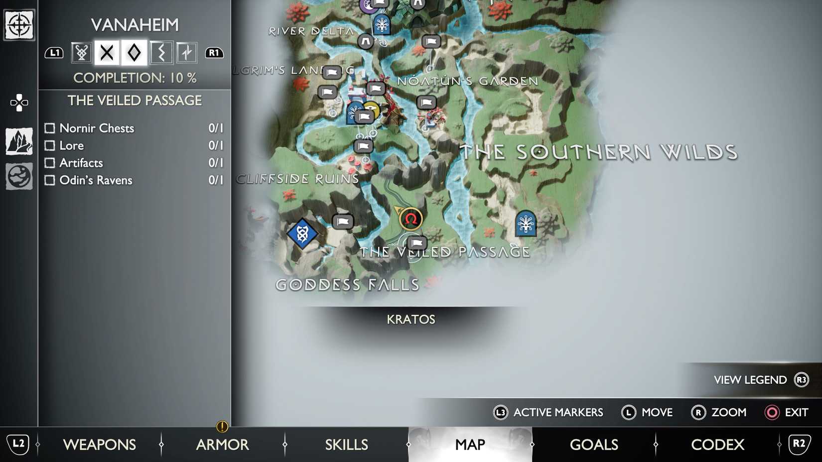 God of War Ragnarok Vanaheim collectibles guide