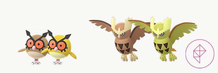 shiny hoot hoot evolution