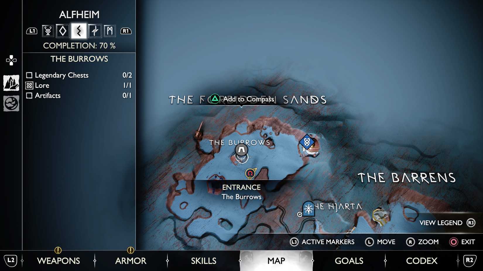 God of War Ragnarok Alfheim collectibles guide