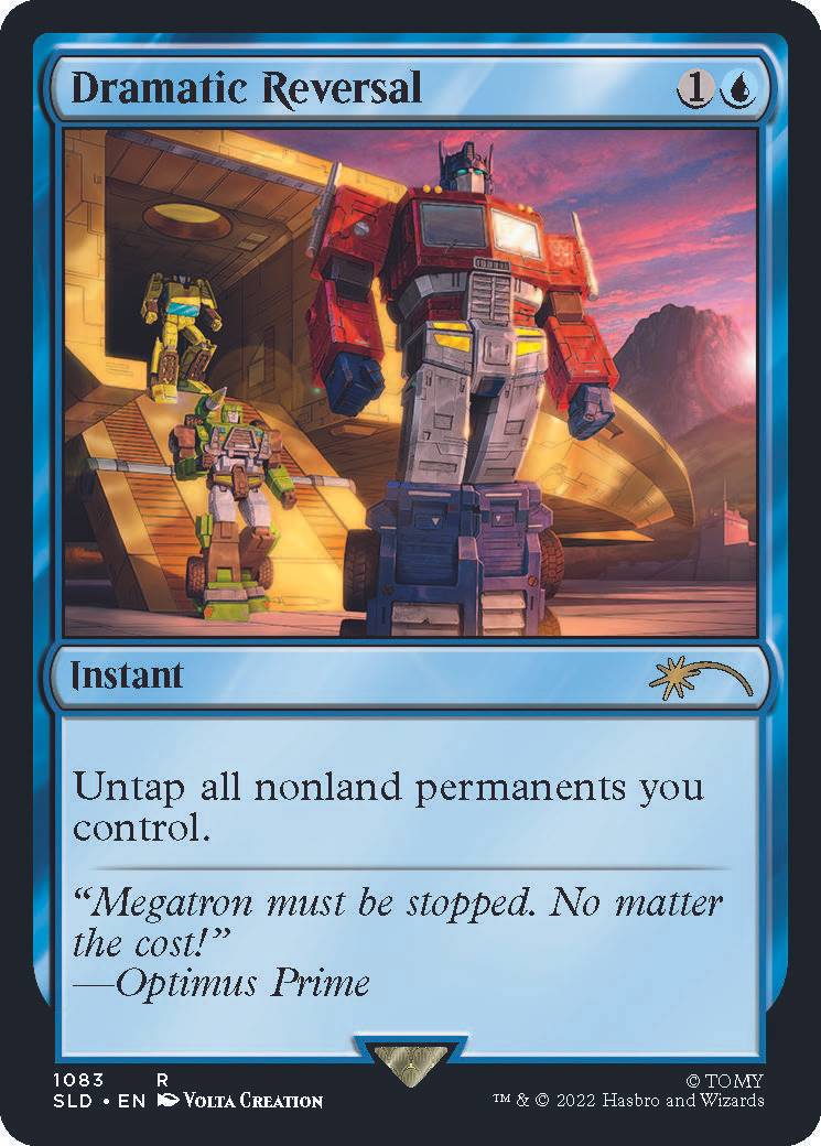 Take a first look at Magic: The Gathering’s Secret Lair Transformers cards