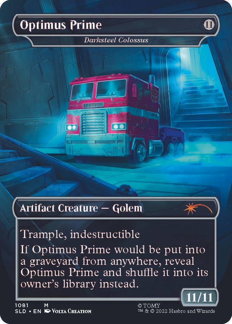 Take a first look at Magic: The Gathering’s Secret Lair Transformers cards