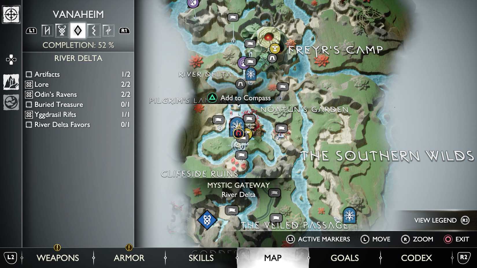 God of War Ragnarok Vanaheim collectibles guide