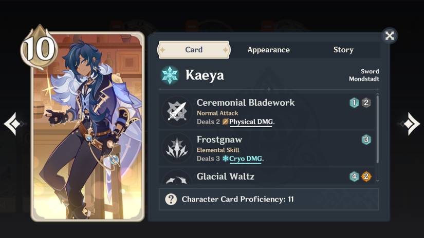 The best Genshin Impact Genius Invokation cards and decks for beginners