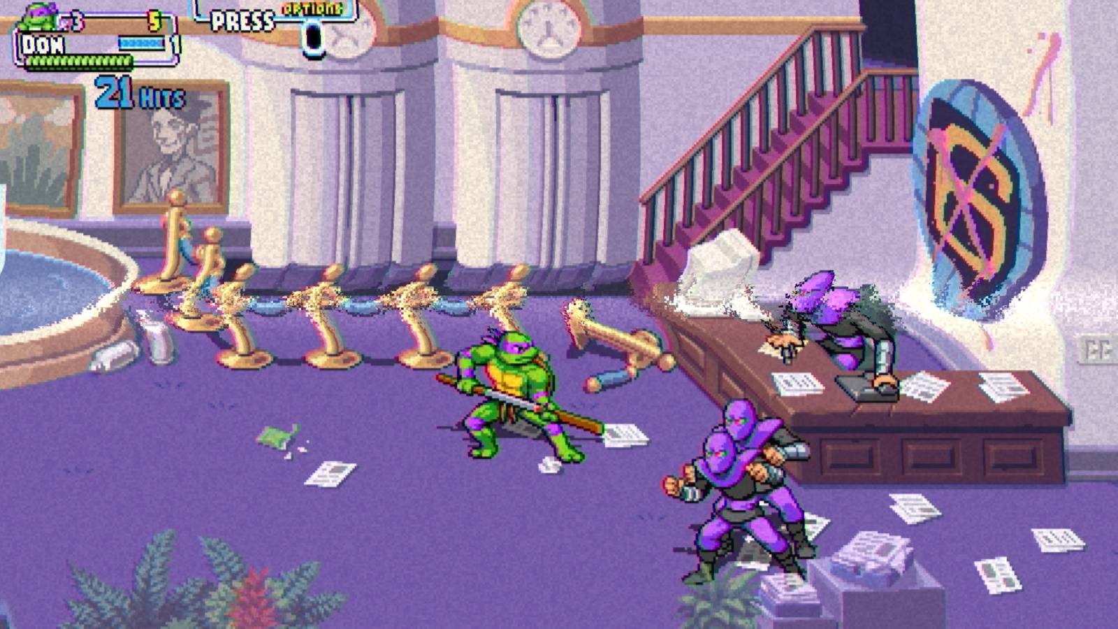 konami ninja turtles