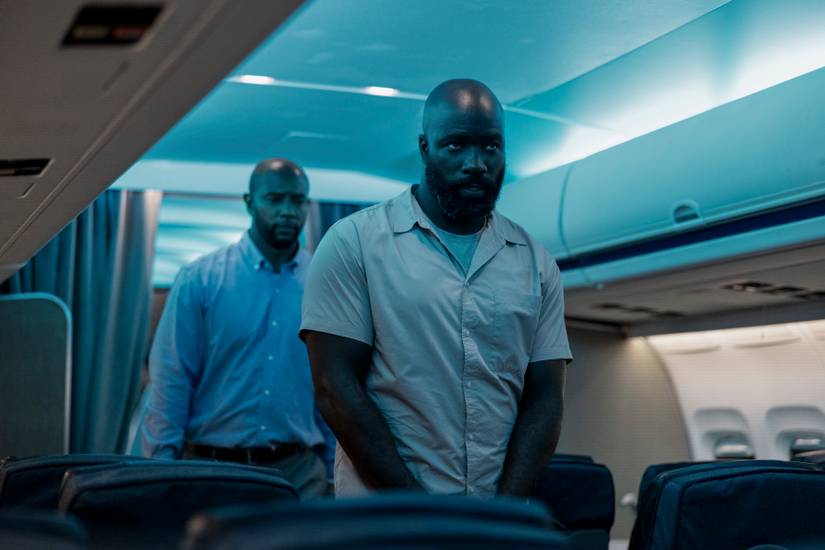 Plane’s Gerard Butler and Mike Colter explain the gnarly stunts