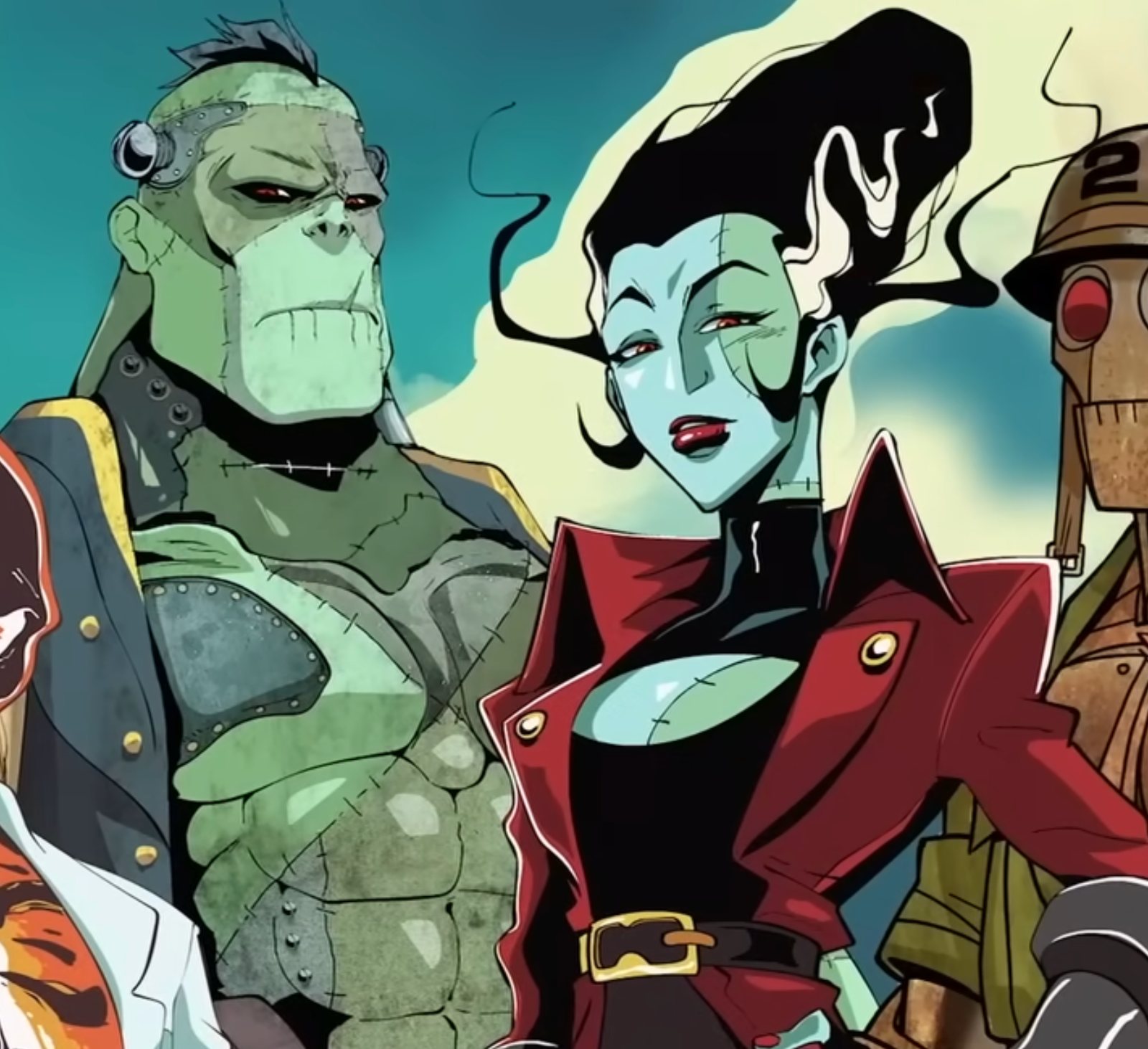 animated frankenstein