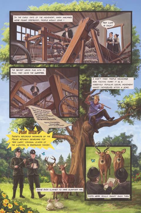 Read Hbomberguy’s short comic about the origins of the word Luddite