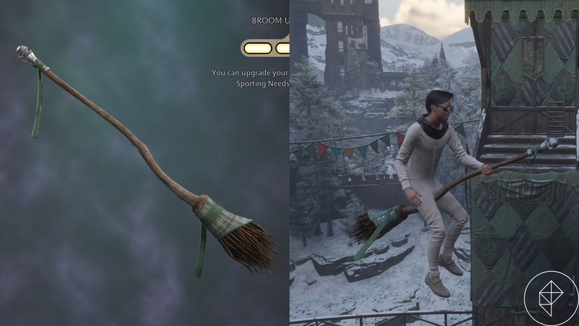 How to get a broom in Hogwarts Legacy