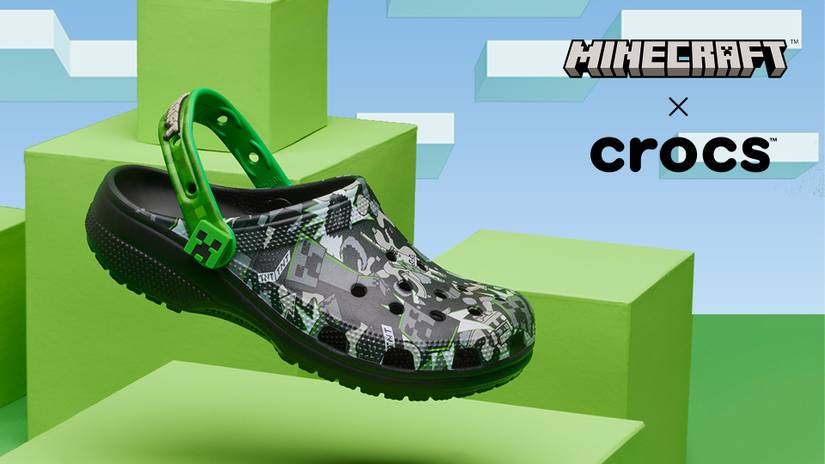The new Minecraft Crocs collaboration looks extremely cozy