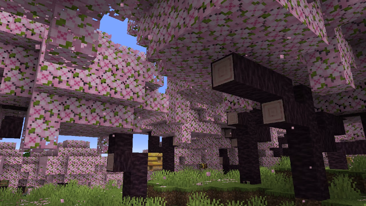 The new Minecraft 1.20 update adds Sniffers and cherry grove biomes