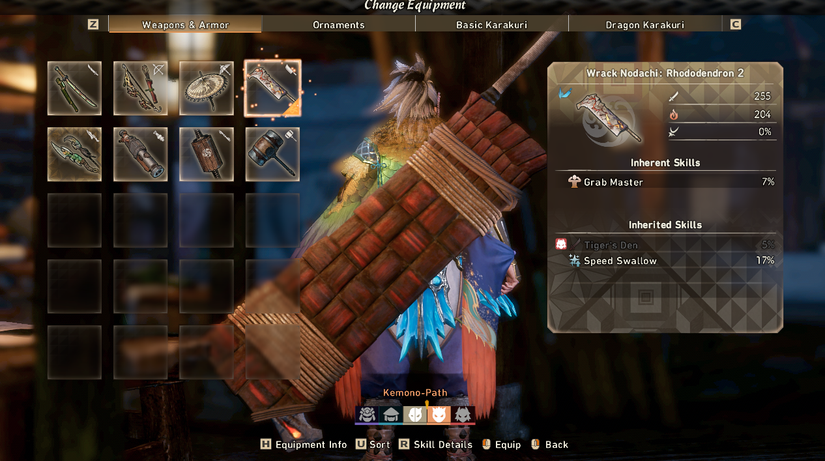 Wild Hearts best weapon choices, how to unlock new weapons