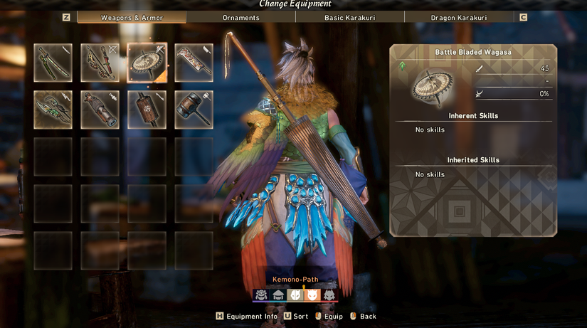 Wild Hearts best weapon choices, how to unlock new weapons
