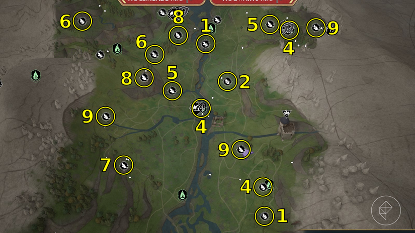Hogwarts Legacy: Merlin Trial locations, solutions, and rewards