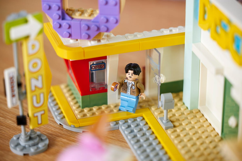 The official BTS Lego set is now available