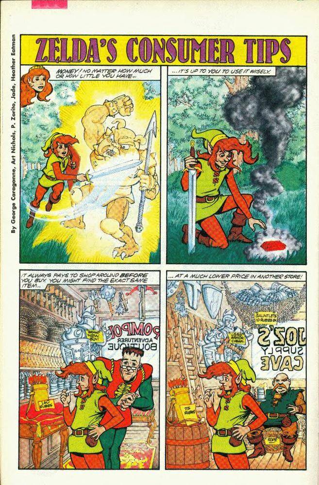 The most ridiculous moments from the ’90s Legend of Zelda comic