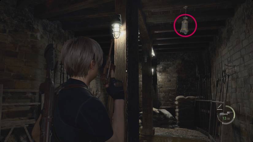 Chapter 8 guide (Castle Battlements, Lithograph puzzle) Resident Evil 4